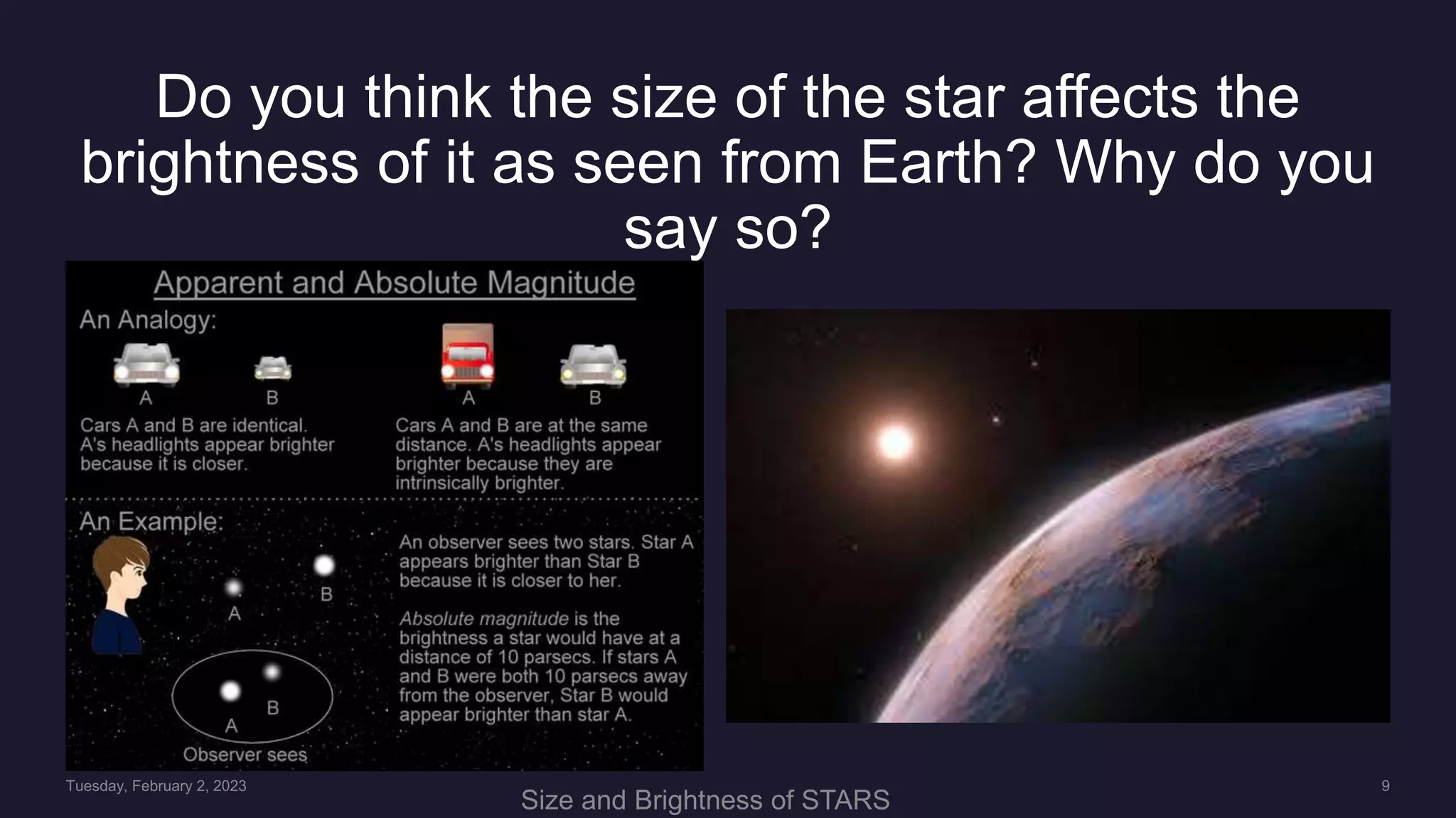 Size and brightness of STARS.pptx