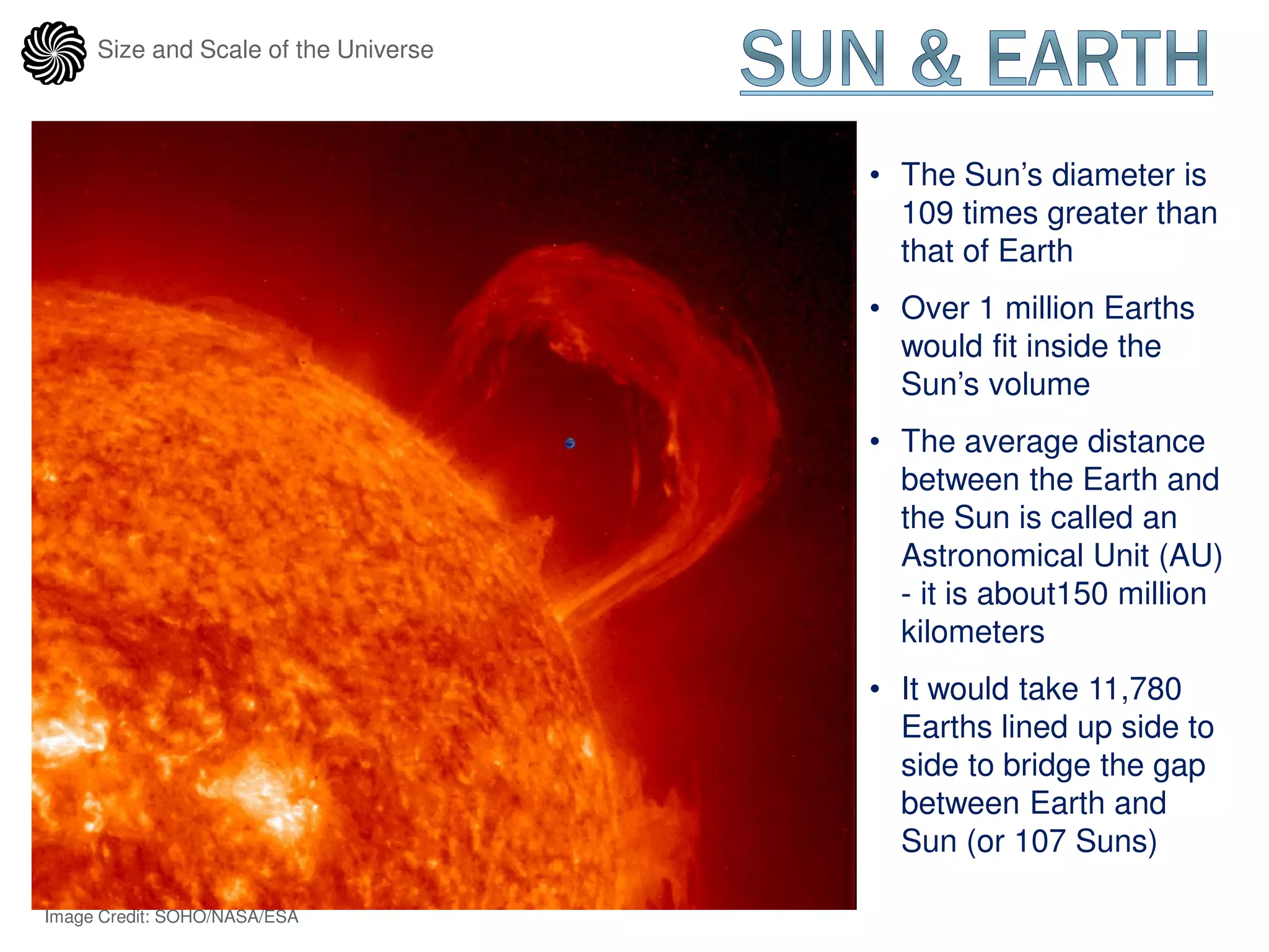 Size and Scale of the Universe | PDF