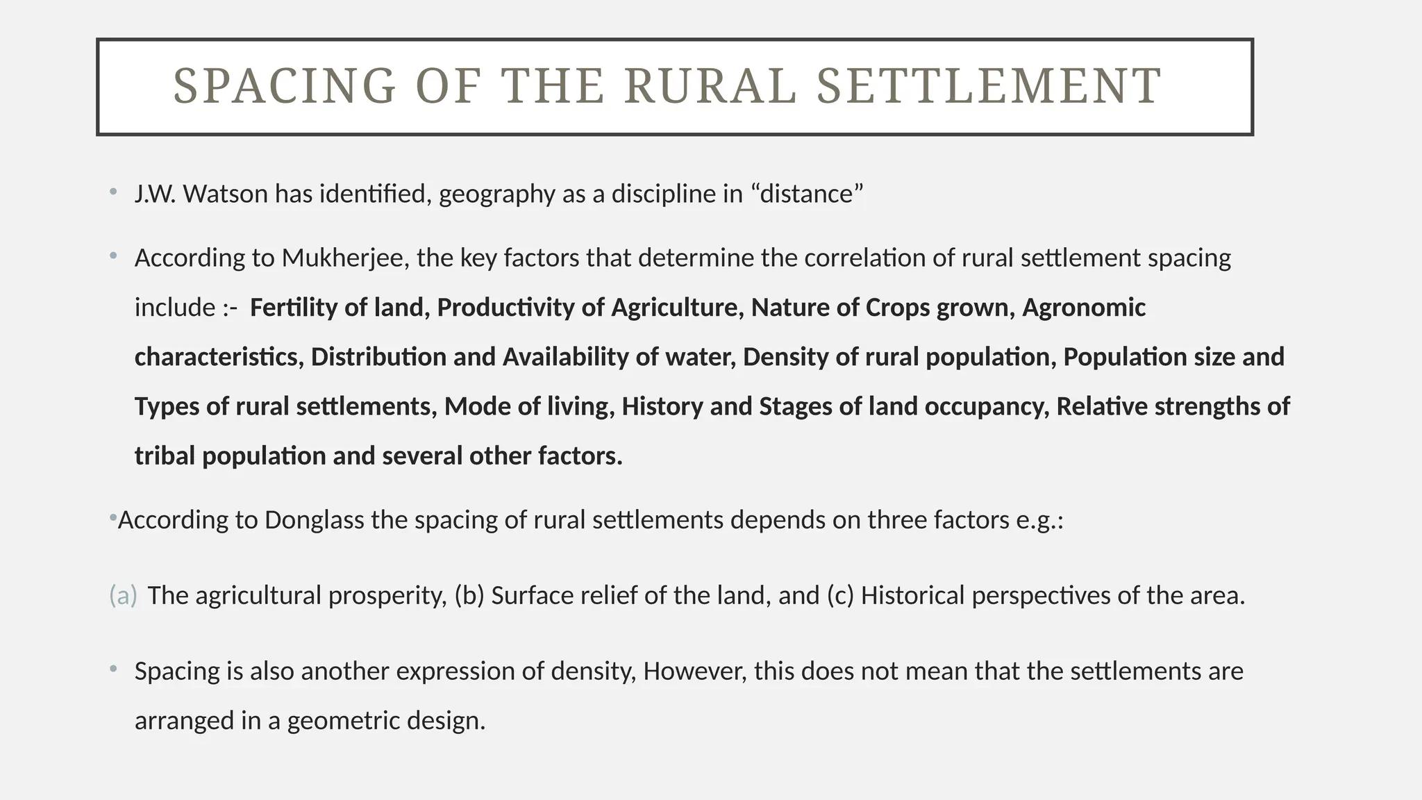 Size and Spacing of Rural Settlement.pptx