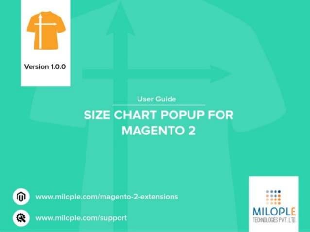 Magneto2 Size chart popup extension: User Guide | PPT