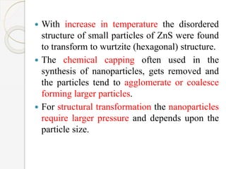 Size effect of nanomaterials part1 | PPTX
