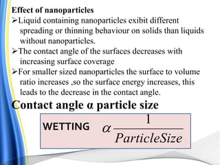 Size effect of nanomaterials | PPTX