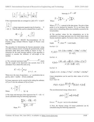 Size effect of plain concrete beams–an experimental | PDF