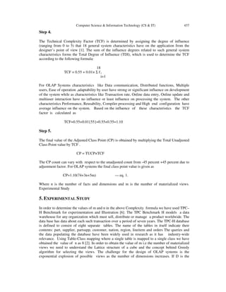 Size estimation of olap systems | PDF
