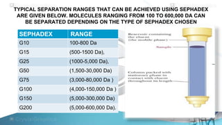 Size exclusion chromatography | PPTX