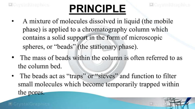 Size exclusion chromatography | PPTX