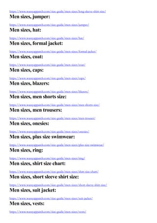 Size guide | PDF