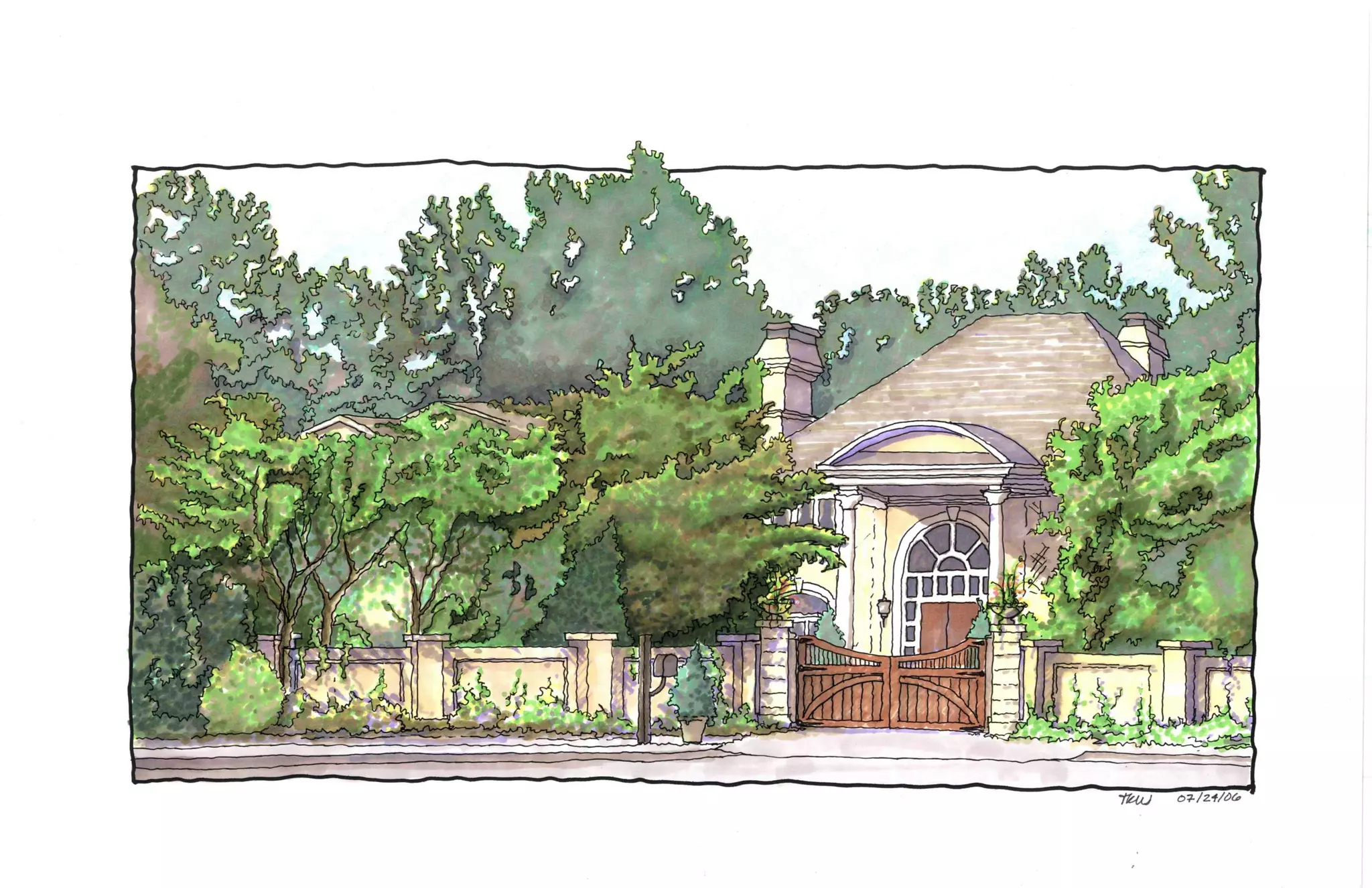 Estate Entry Gate | PDF | Home Security | Home & Garden