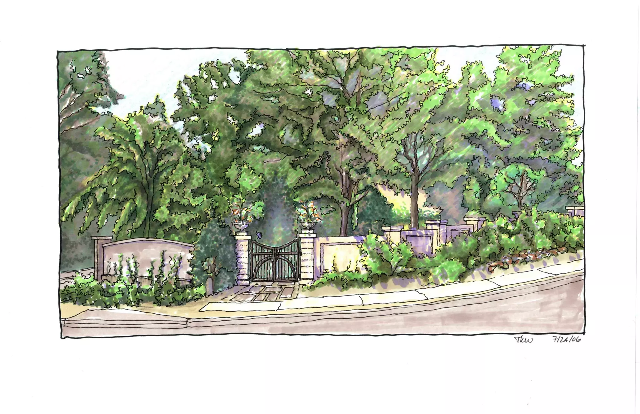 Estate Entry Gate | PDF | Home Security | Home & Garden