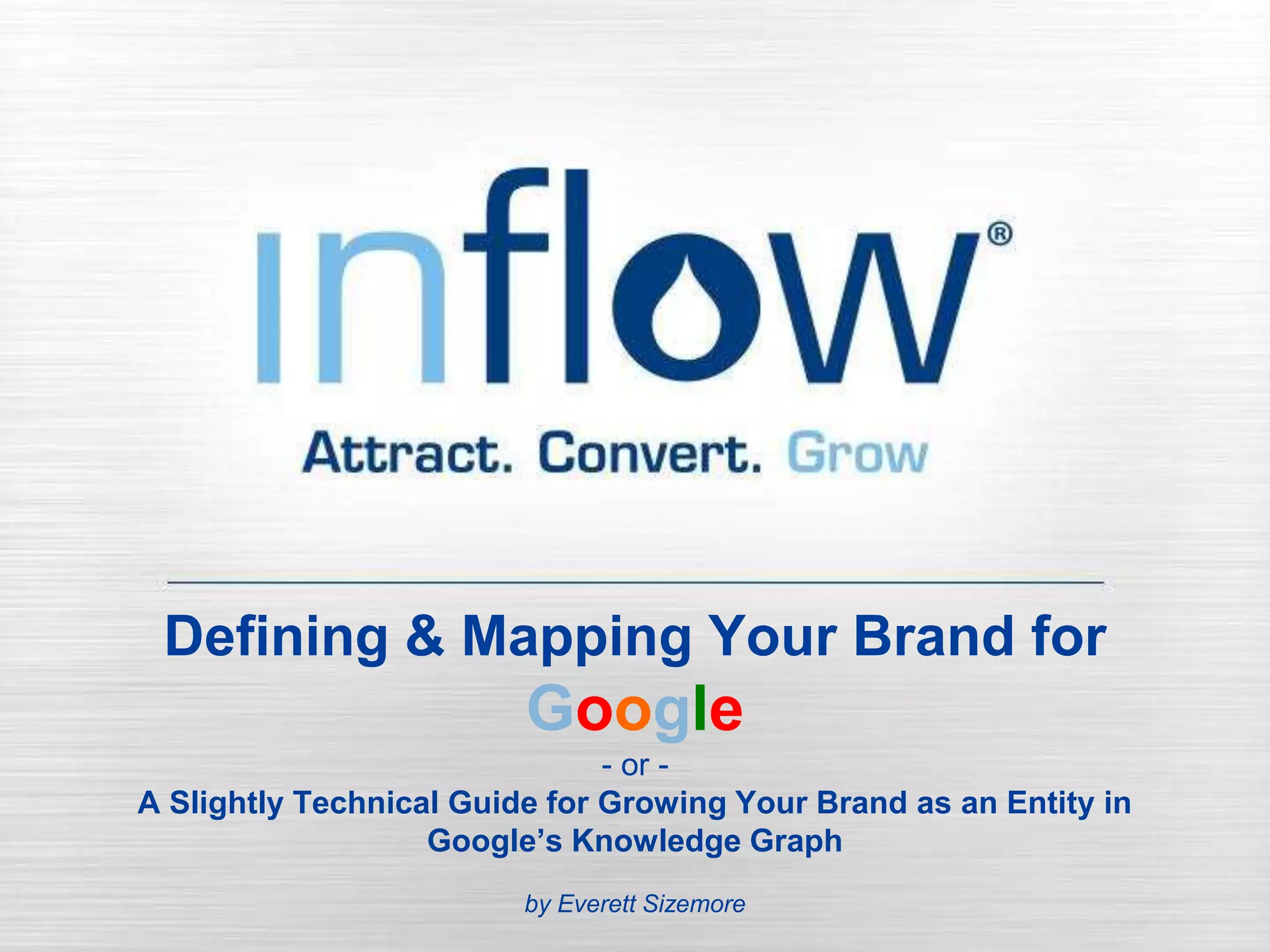 Defining & Mapping Your Brand for Google: A Slightly Technical Guide ...