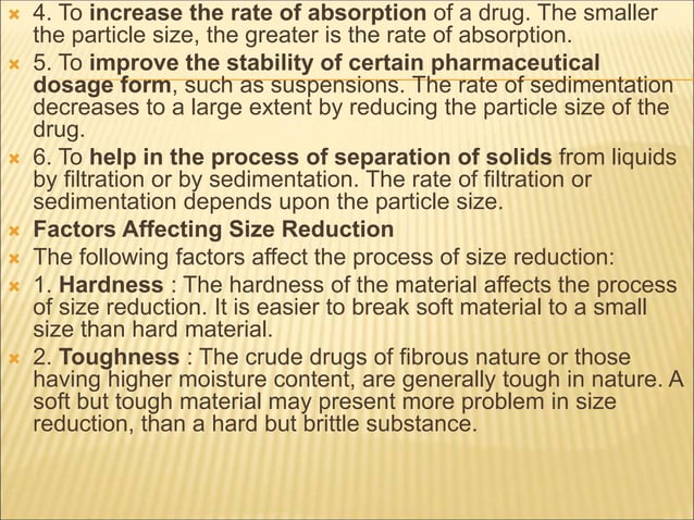 Size reduction | PPT