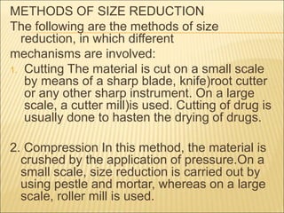 Size reduction | PPT