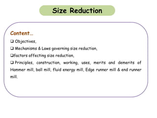 Size reduction | PPT
