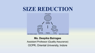 Size Reduction | PPT