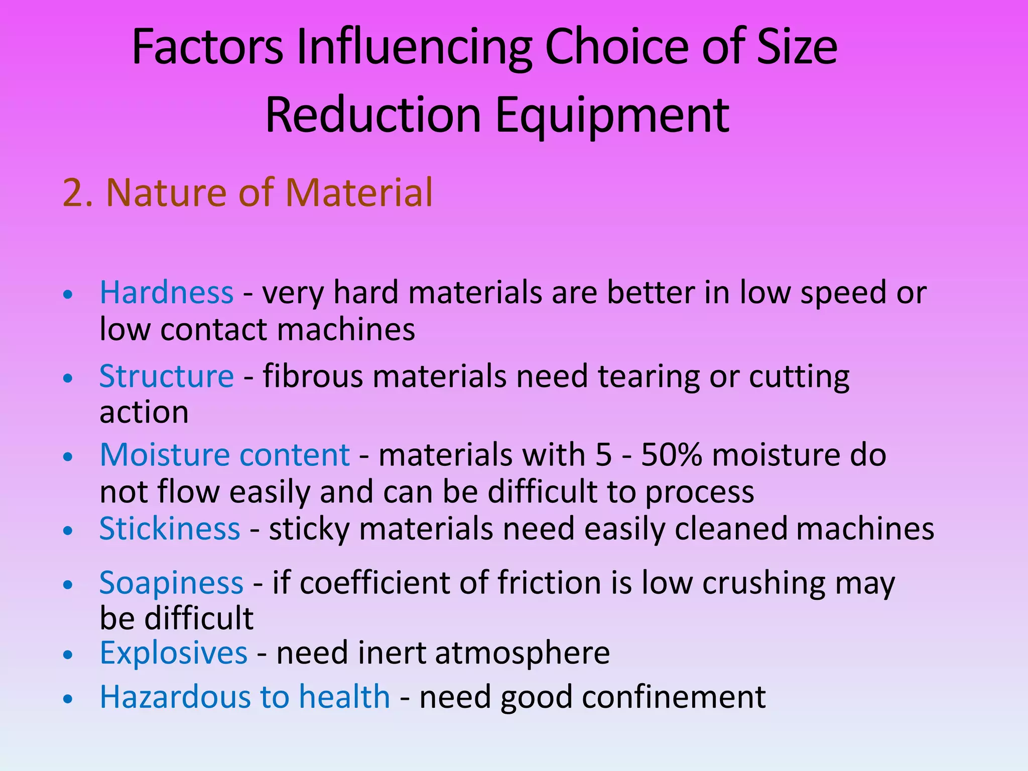 Pharmaceutical Engineering: Size reduction | PDF