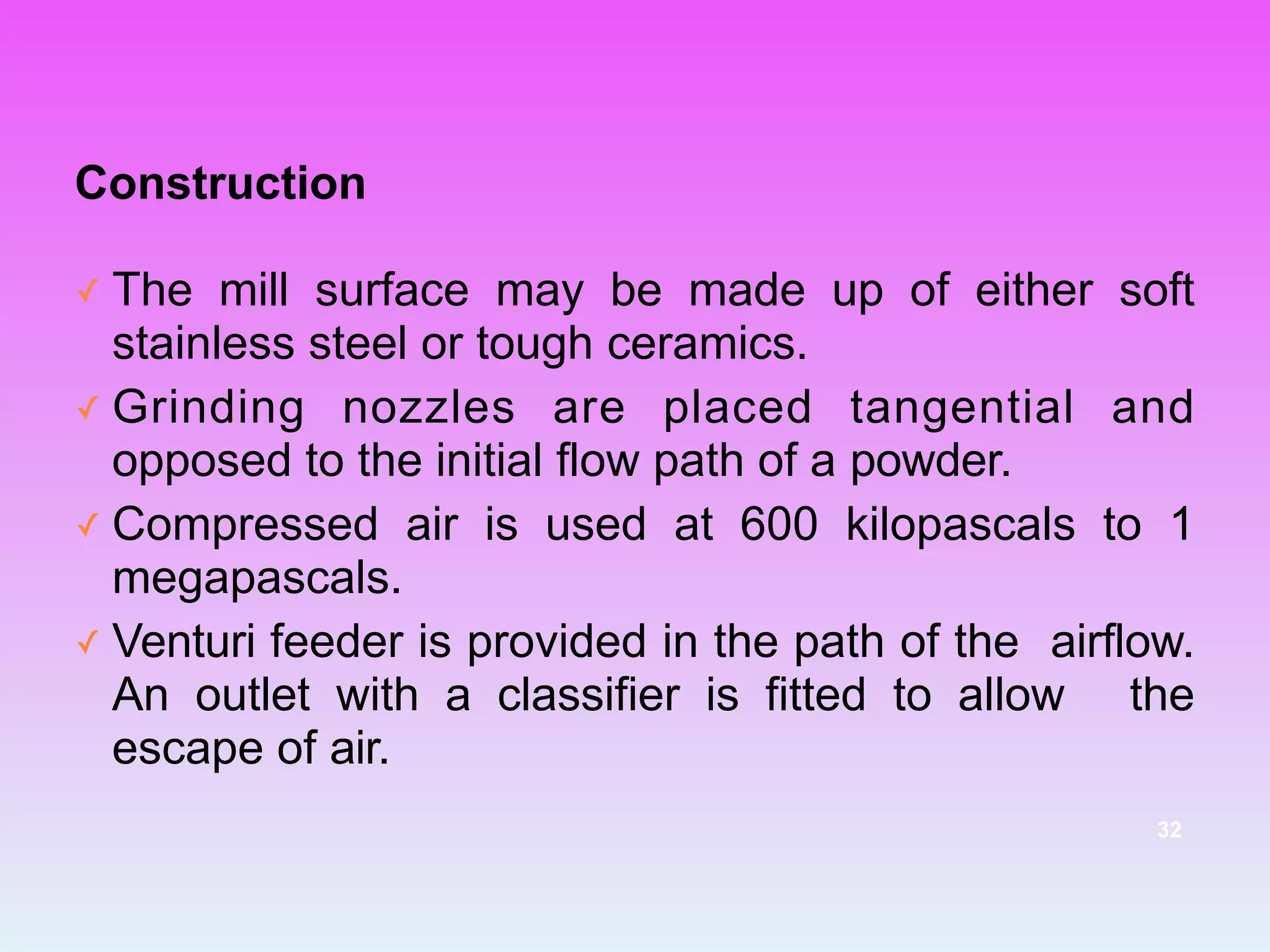 Pharmaceutical Engineering: Size reduction | PDF