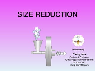 Pharmaceutical Engineering: Size reduction | PDF