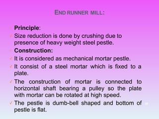 Pharmaceutical Engineering: Size reduction | PDF