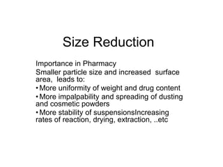 Size reduction | PPT