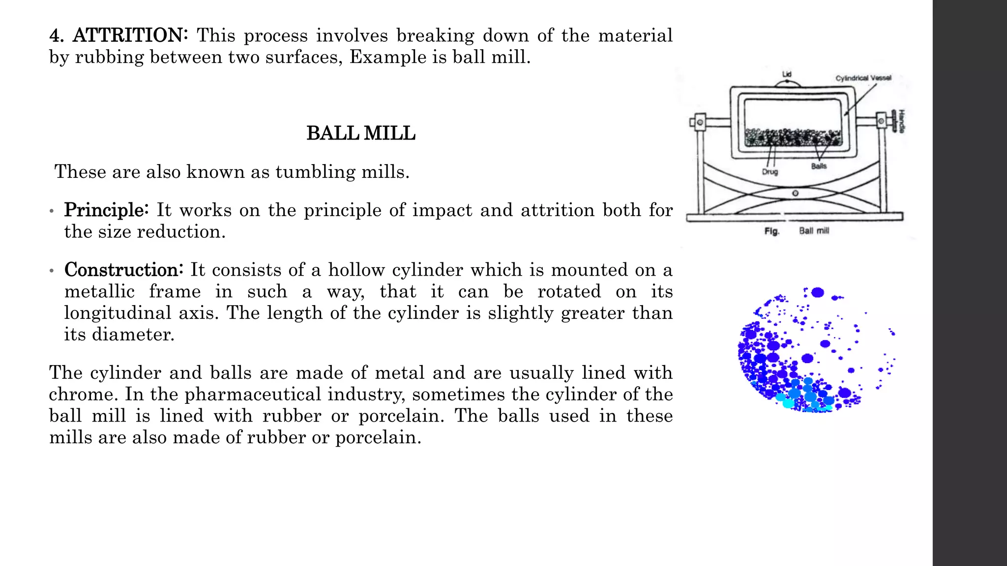 Particle Size Reduction Pptx Physics Science