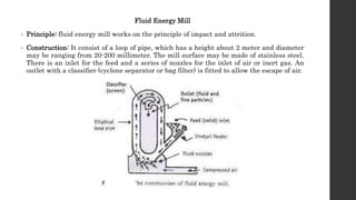 Particle Size reduction | PPTX