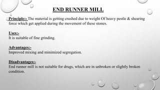 SIZE REDUCTION AND FACTORS AFFECTING SIZE REDUCTION IN PHARMACEUTICAL ...