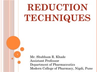 PHARMACEUTICAL ENGINEEERING UNIT I - II Size reduction.pptx