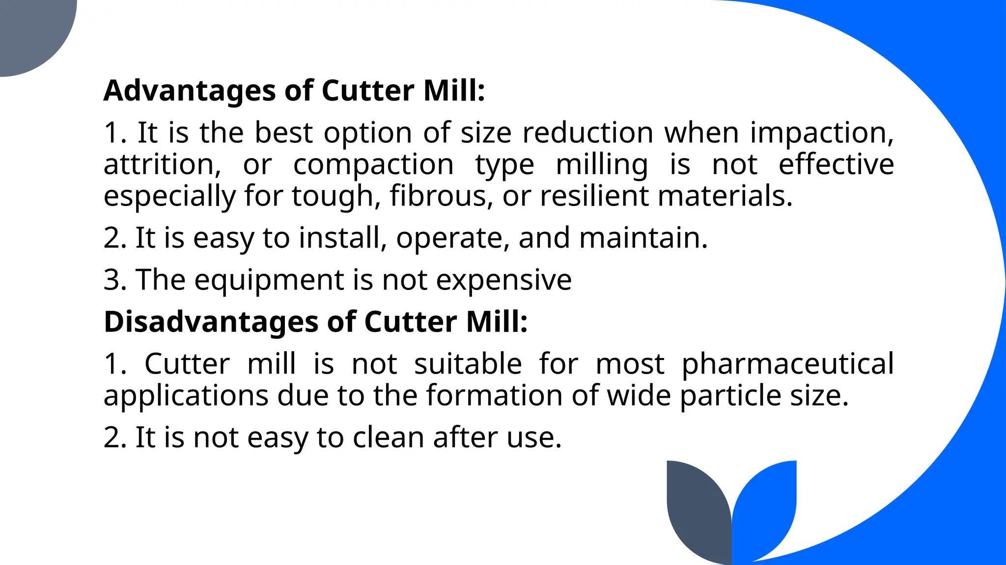 SIZE REDUCTION EQUIPMENTS- mechanical operations | PPTX
