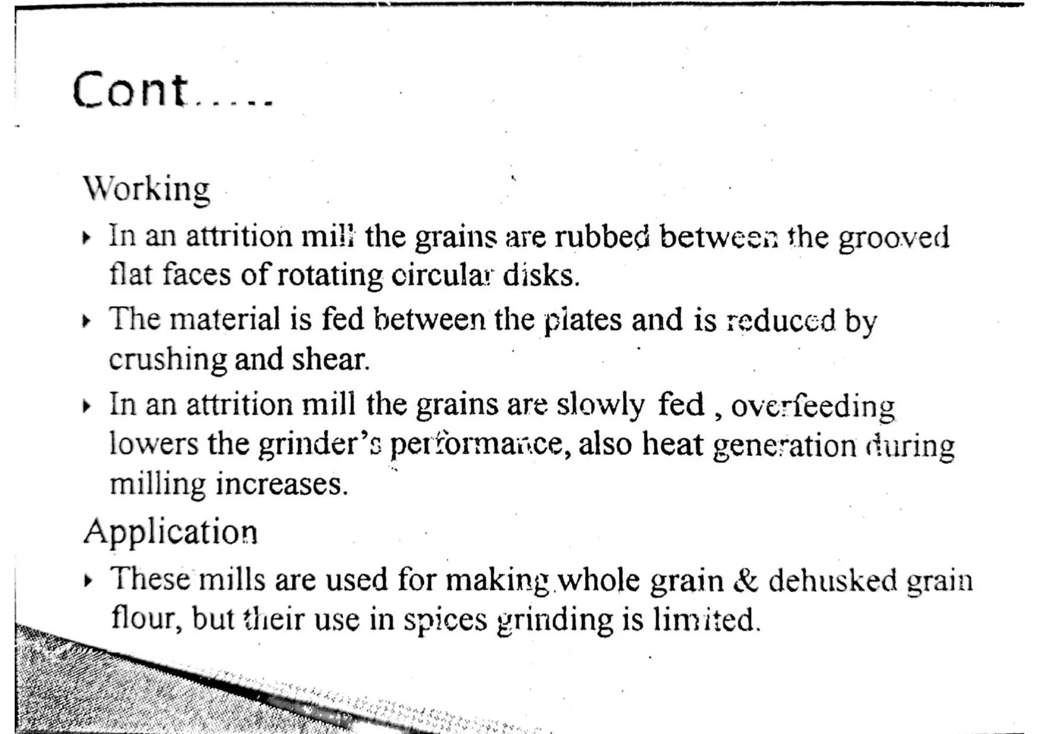 Size Reduction Equipment in grain processing | PDF