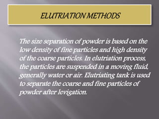 Size separation | PPTX