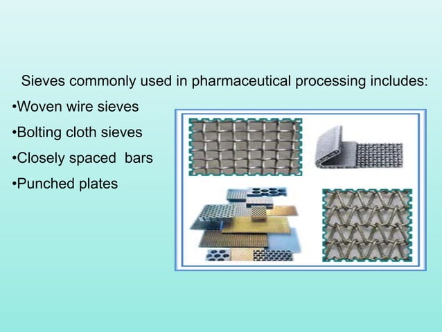 Pharmaceutical Engineering: Size separation | PDF