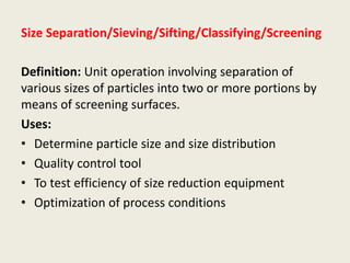 SIZE SEPARATION.pptx