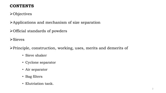 SIZE SEPARATION Pharmaceutical Engineering.pptx