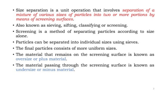 SIZE SEPARATION Pharmaceutical Engineering.pptx