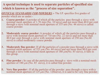 Size separation, Size separation topic for pharma students ...