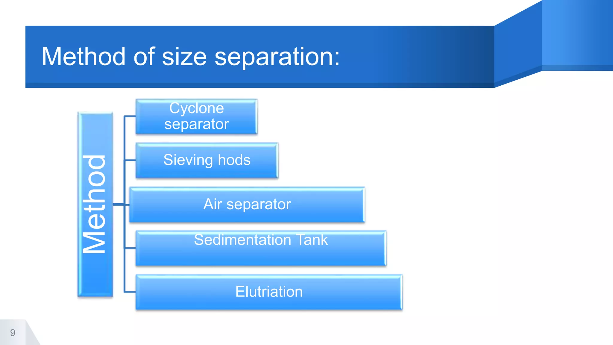 Size seperation | PPTX