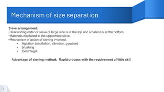 Size seperation | PPTX