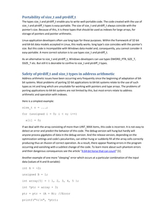 About size_t and ptrdiff_t | PDF