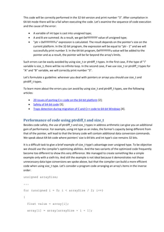 About size_t and ptrdiff_t | PDF