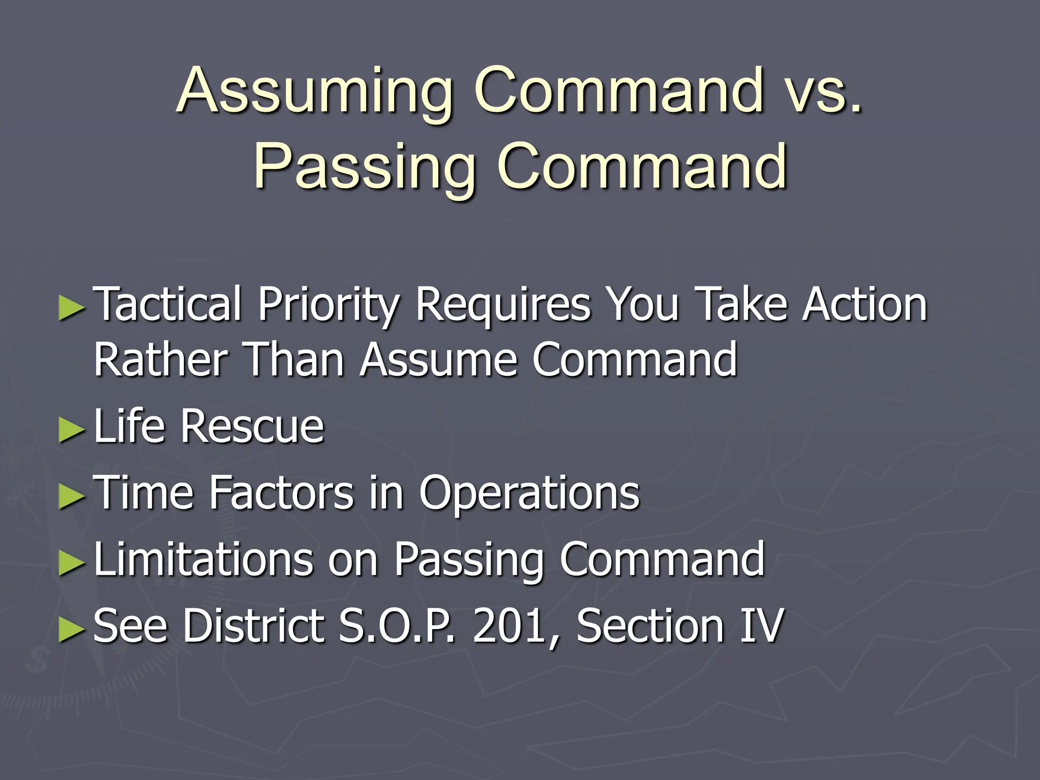 Scene Size up & Incident Command Power point | PPT