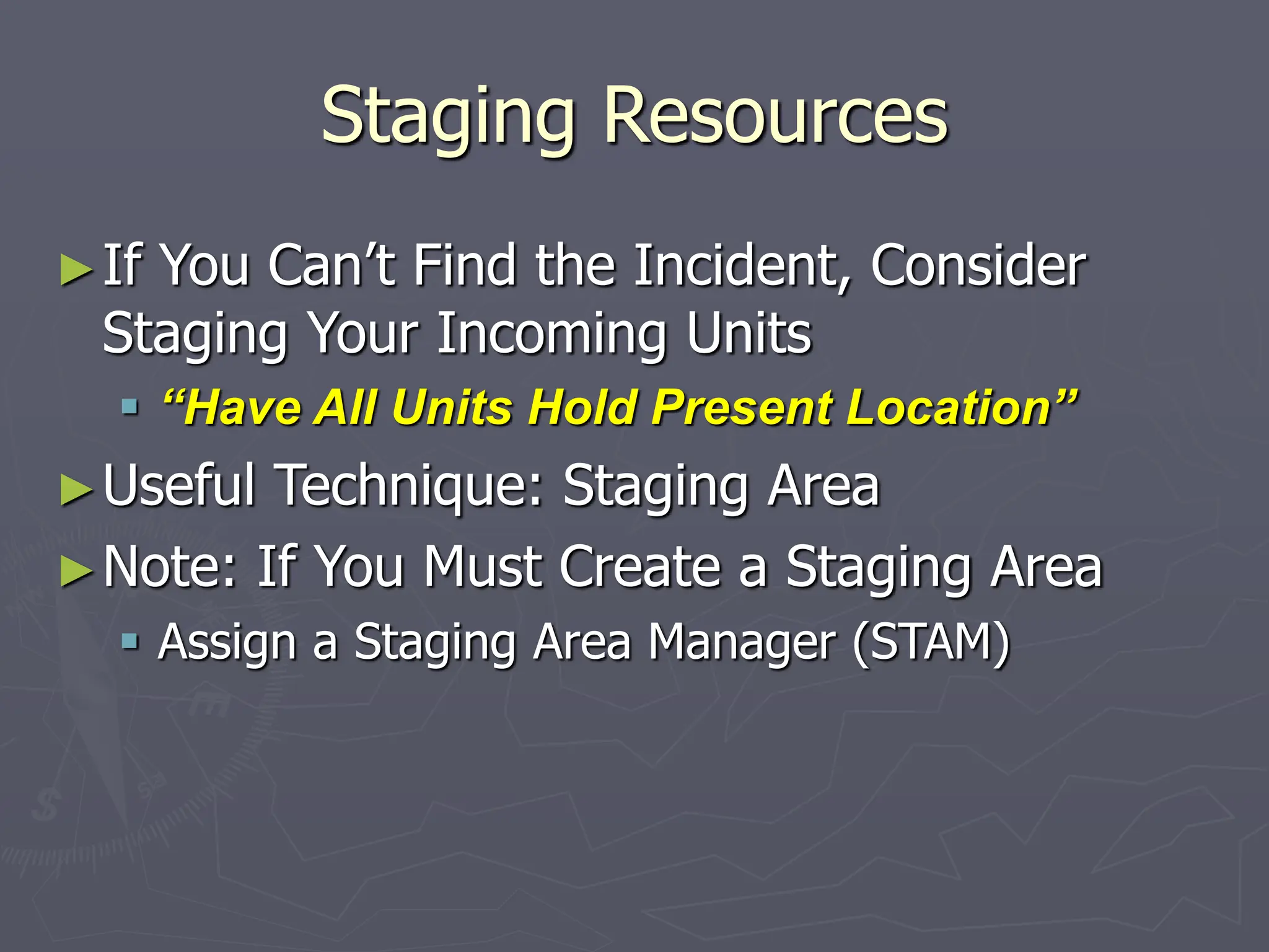 Scene Size up & Incident Command Power point | PPT
