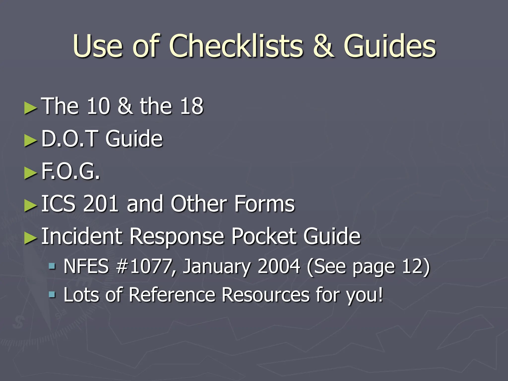 Scene Size up & Incident Command Power point | PPT