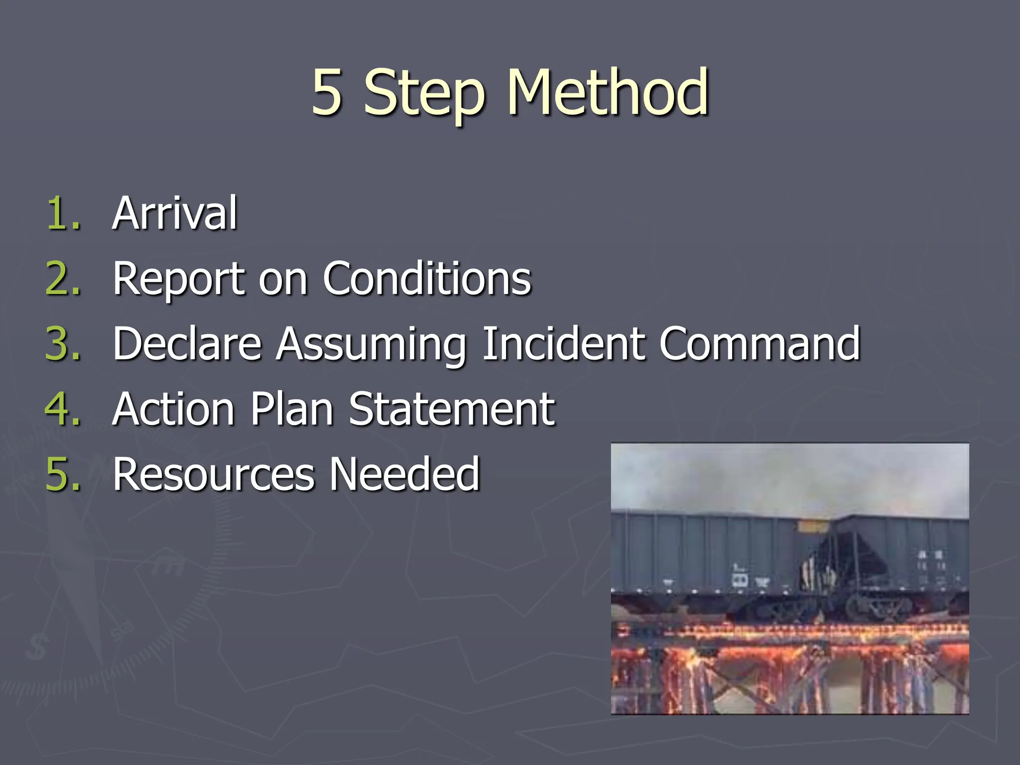 Scene Size up & Incident Command Power point | PPT