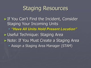 Scene Size up & Incident Command Power point | PPT