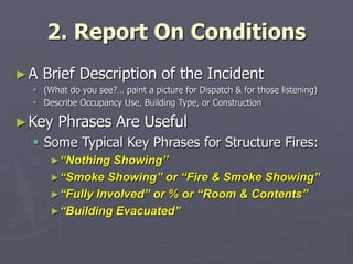 Scene Size up & Incident Command Power point | PPT