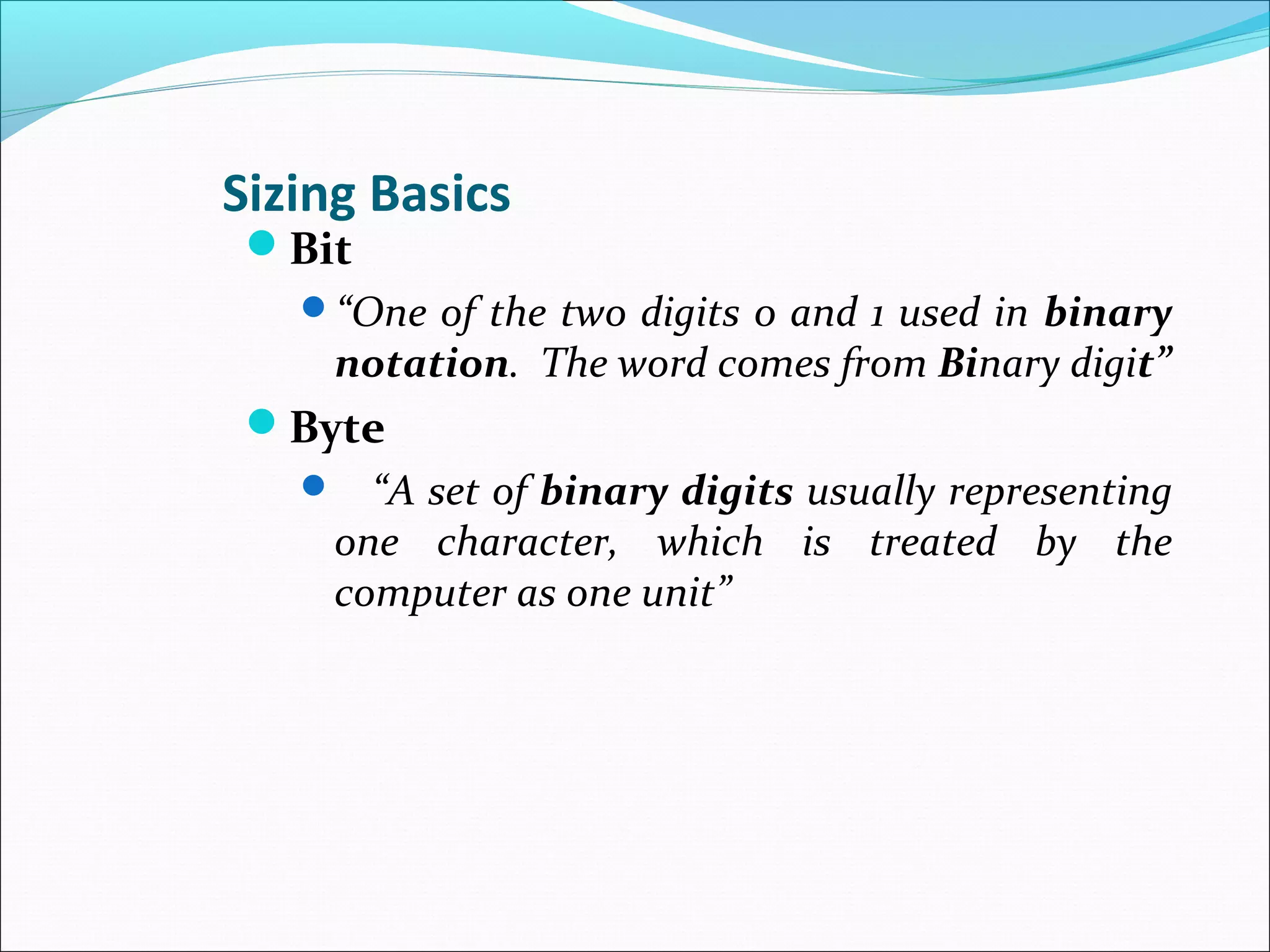Database Sizing | PPT