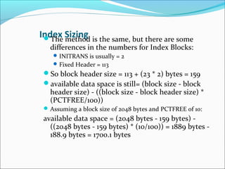 Database Sizing | PPT