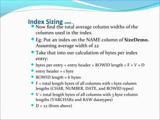 Database Sizing | PPT