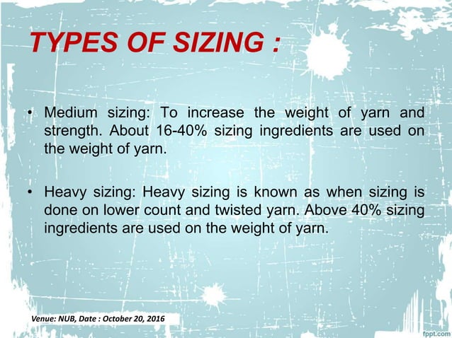 Sizing | PPTX | Style & Fashion