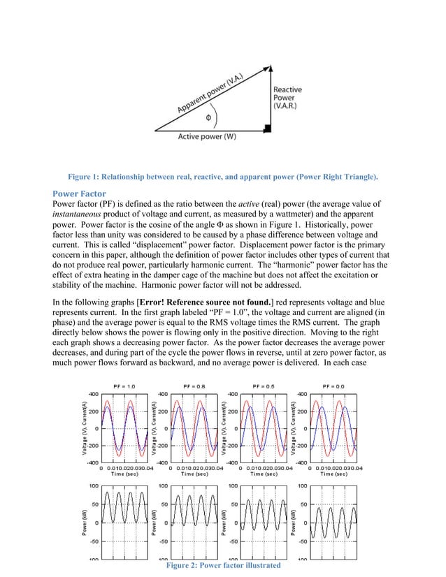 Sizing generators-for-leading-power-factor white-paper-24_feb14 | PDF